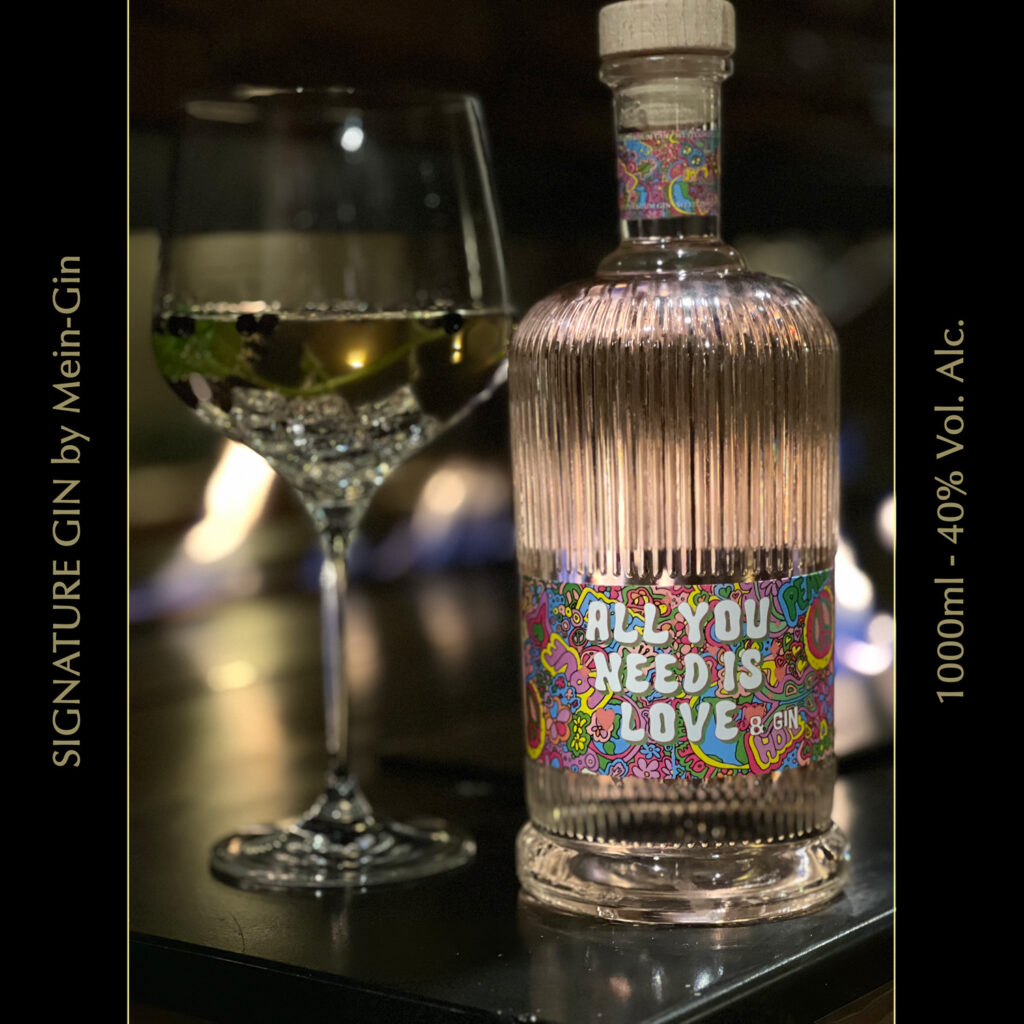 Mein Gin | All you need is love - Dry Gin (1 Liter)