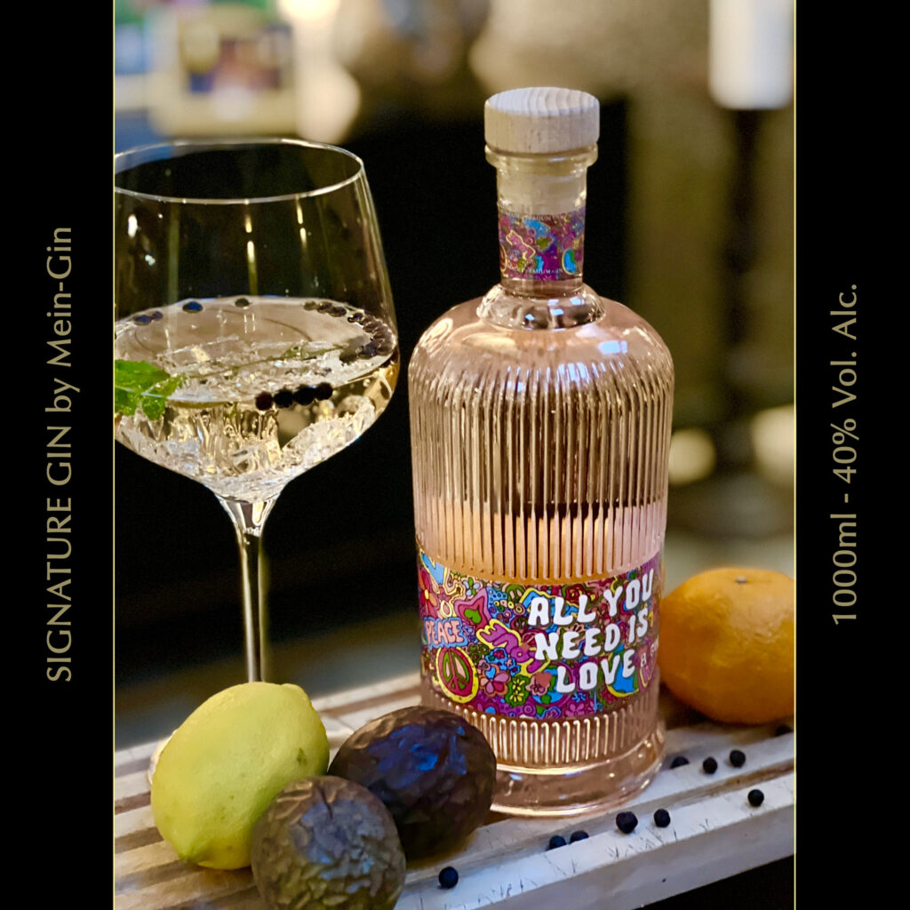 Mein Gin | All you need is love - Dry Gin (1 Liter)