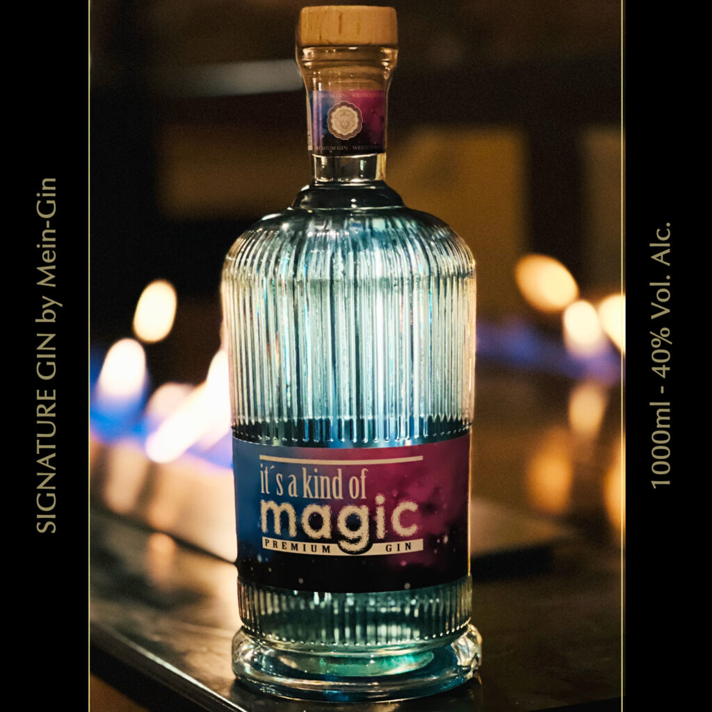 Mein Gin | It´s a kind of magic - Der Gin, der die Farbe wechselt (1 Liter)